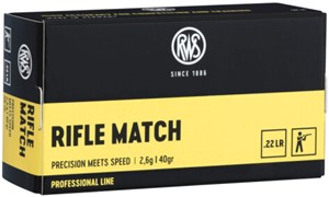 RWS Rifle Match .22LR Shootingshop